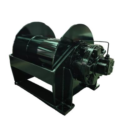 China 50KN Hydraulic Winch With GM Motor For Crane and Marine Mooring Anchor Winch 11000LBS for sale