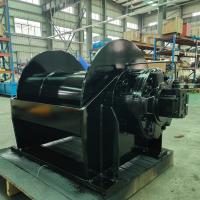 China 50KN Hydraulic Winch With GM Motor For Crane and Marine Mooring Anchor Winch 11000LBS for sale