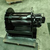 China 50KN Hydraulic Winch With GM Motor For Crane and Marine Mooring Anchor Winch 11000LBS for sale