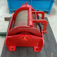 China Customized Support Heavy Duty Hydraulic Winch 10tons 20tons 30tons for Pulling Needs for sale