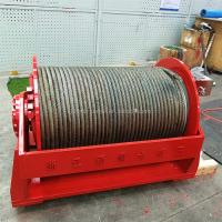 China Customized Support Heavy Duty Hydraulic Winch 10tons 20tons 30tons for Pulling Needs for sale