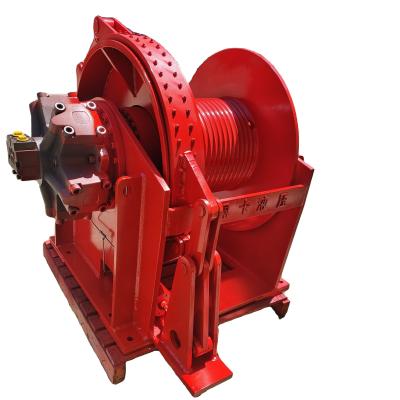 China 1200W Voltage Other Winch For Drilling Piling Machine and Marine Mooring Anchor Winch for sale