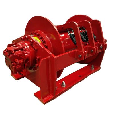 China High Capacity 0.5-30 ton Hydraulic Winch Lifting Machine 1200W Power for Drilling Rig for sale
