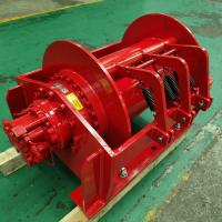 China High Capacity 0.5-30 ton Hydraulic Winch Lifting Machine 1200W Power for Drilling Rig for sale