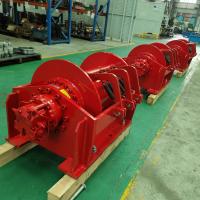 China High Capacity 0.5-30 ton Hydraulic Winch Lifting Machine 1200W Power for Drilling Rig for sale