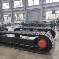 China 15T Custom Rubber/Steel Track Undercarriage for Multifunctional Excavator Bulldozer for sale