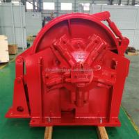 China Versatile 10 Tons Hydraulic Winch for Ships Fishing Boats Dredgers and Anchor Winches for sale