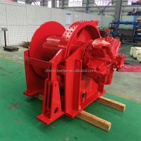 China Versatile 10 Tons Hydraulic Winch for Ships Fishing Boats Dredgers and Anchor Winches for sale