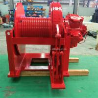 China Versatile 10 Tons Hydraulic Winch for Ships Fishing Boats Dredgers and Anchor Winches for sale