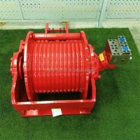 China Chinese 8 Tons Rated Capacity Steel Wire Rope Hydraulic Winch for Truck Lifting Crane for sale