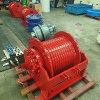 China 2t 4t 6t 8t 10t Hydraulic Winch for Dredgers Pontoon Crane Excavator and Pulling Wood for sale