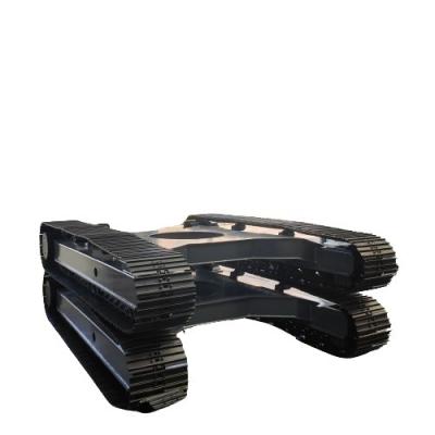 China Custom 20T Electric Rubber Crawler Tracked Undercarriage Platform for Farming Industry for sale