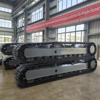 China Custom 20T Electric Rubber Crawler Tracked Undercarriage Platform for Farming Industry for sale