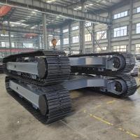 China Custom 20T Electric Rubber Crawler Tracked Undercarriage Platform for Farming Industry for sale