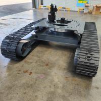 China Energy Mining 10T Customized Rubber Track Undercarriage Chassis for Crawler Vehicles for sale