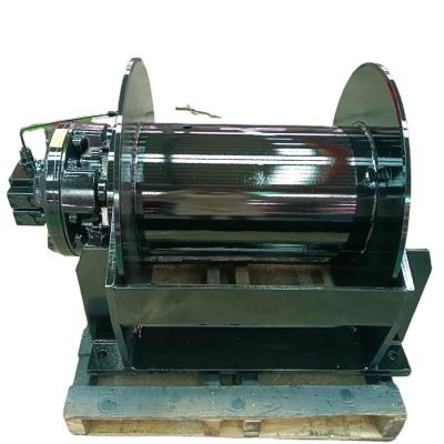 China 12V Voltage Hydraulic Hoisting Winch for Marine Ships 10Ton Capacity Speed 0-40m/min for sale