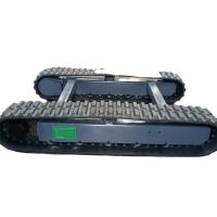 China Excavator Track Undercarriage Chasis for Mining Mobile Crusher in Heavy Duty Conditions for sale