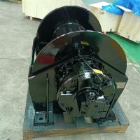 China 12V Voltage Hydraulic Hoisting Winch for Marine Ships 10Ton Capacity Speed 0-40m/min for sale