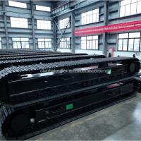 China Excavator Track Undercarriage Chasis for Mining Mobile Crusher in Heavy Duty Conditions for sale