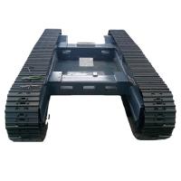 China Excavator Track Undercarriage Chasis for Mining Mobile Crusher in Heavy Duty Conditions for sale