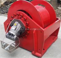China 120V High Carbon Steel 10 Tons Hydraulic Trawl Winch for Marine Mooring and Lifeboat Davit for sale