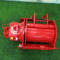 China Truck Crane Hydraulic Winch with 12V Power Supply and 1ton-120tons Rated Capacity for sale