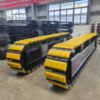China 35ton Steel Crawler Chassis for Excavator and Conveying Equipment Excellent Performance for sale