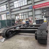 China OEM Steel Track Chassis Crawler Tracked Undercarriage for Drill Excavator Best Choice for sale