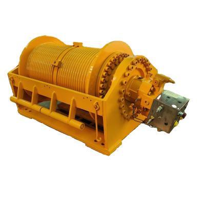 China High Speed Free Fall 25 Ton Hydraulic Winch for Customized Oil Equipment for sale