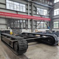 China OEM Steel Track Chassis Crawler Tracked Undercarriage for Drill Excavator Best Choice for sale