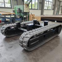 China Building Material Shops Rubber Track Undercarriage for Excavator Drilling Rig Machine for sale