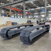 China Construction Works Hydraulic Motor for Excavator Steel Track Crawler Undercarriage for sale