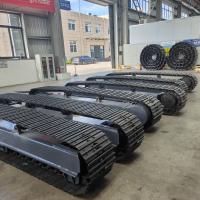 China Construction Works Hydraulic Motor for Excavator Steel Track Crawler Undercarriage for sale