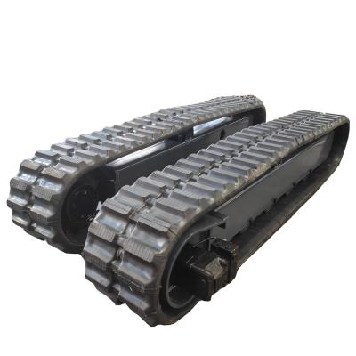 China 2ton 2.5ton 3ton 3.5ton 4ton Rubber Track Undercarriage for Small Drilling Rig Machine for sale