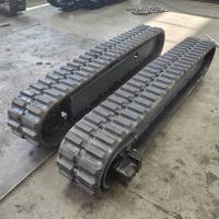 China 2ton 2.5ton 3ton 3.5ton 4ton Rubber Track Undercarriage for Small Drilling Rig Machine for sale