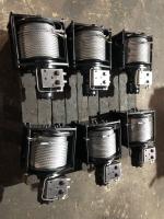 China 0-650KN Capacity Small Track Crane Winch with Hydraulic Motor and Low Noise Operation for sale