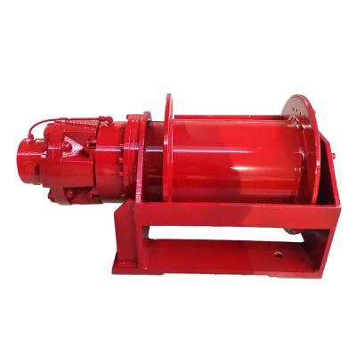 China 1T to 100T Hydraulic Motor Winch Steel Construction for Lifting and Pulling for sale