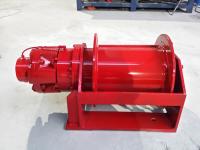 China 1T to 100T Hydraulic Motor Winch Steel Construction for Lifting and Pulling for sale
