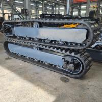 China 2ton 2.5ton 3ton 3.5ton 4ton Rubber Track Undercarriage for Small Drilling Rig Machine for sale