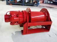 China 1T to 100T Hydraulic Motor Winch Steel Construction for Lifting and Pulling for sale