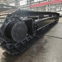China Building Material Shops Steel Track Undercarriage Crawler Chassis with Hydraulic Motor for sale