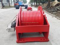 China Customized 10tons Hydraulic Winch for Truck Crane Lift Powered by Hydraulic Motor for sale