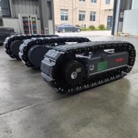 China 5ton 8ton Steel Crawler Chassis Rubber Track Undercarriage for Drilling Rig Protection for sale
