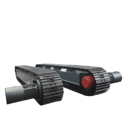 China 10-35ton Electric Motor Drive Steel Track Undercarriage Crawler Chassis for Crusher Drilling Rig Excavator for sale