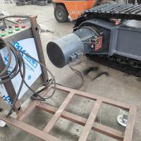 China 10-35ton Electric Motor Drive Steel Track Undercarriage Crawler Chassis for Crusher Drilling Rig Excavator for sale