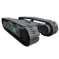 China Customized 8T Steel Crawler Track Rubber Track Chassis for Drilling Rig and Crusher for sale