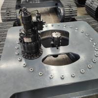 China Middle Beam Hydraulic Slewing Device for Custom Track Chassis on Drilling Rig Crusher for sale