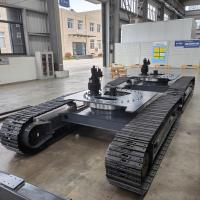 China Middle Beam Hydraulic Slewing Device for Custom Track Chassis on Drilling Rig Crusher for sale