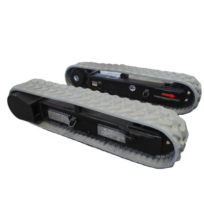 China Customized Construction Rubber Steel Tracked Chassis System for Farms and Durable for sale