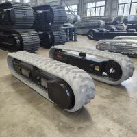China Customized Construction Rubber Steel Tracked Chassis System for Farms and Durable for sale